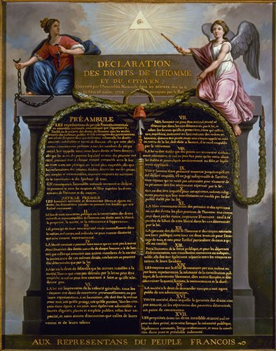 The Declaration of the Rights of Man and of the Citizen was written in ...