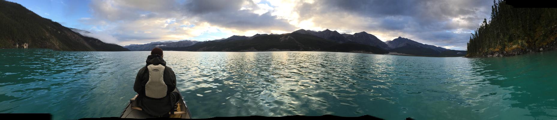 Muncho Lake Northern Alberta photo by Sam Kern