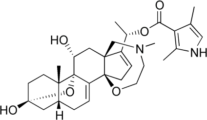 Structure of Batrachotoxin