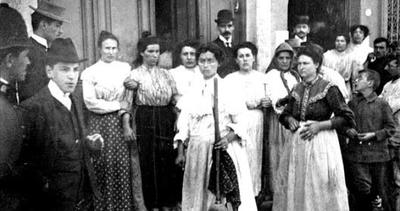 En 1907 Virginia tuvo participación activa en la Huelga de inquilinos.
