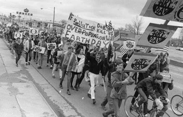 First Earth Day, April 22, 1970
