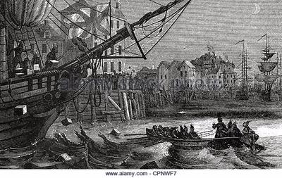 The Boston Port closed ( December 16, 1773 )