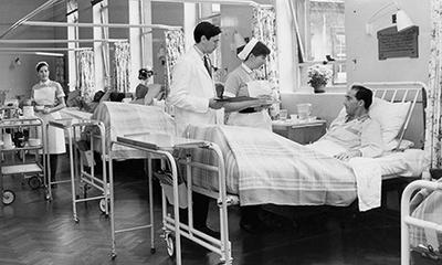 "In the late 1940s and early 1950s, major rehabilitation centers were ...