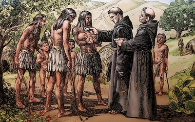 The Spanish thought the Natives were uncivilized. They wanted to teach ...