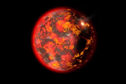 4,600,000,000 years ago: Earth forms around the same time as the sun