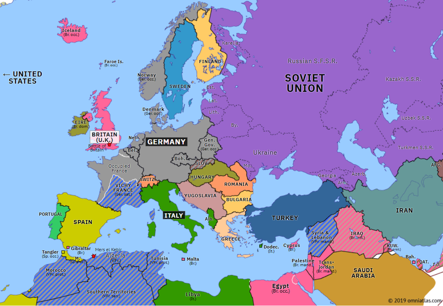 Europe, September 1940