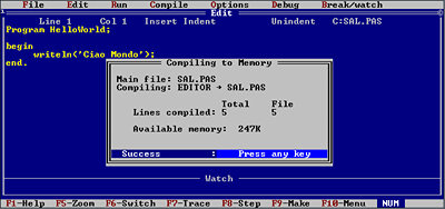 En la década de 1980, el lenguaje de programación Pascal se convirtió ...