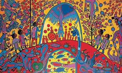 Norval Morrisseau (1983) "Androgyny"