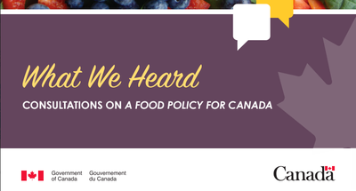 Government Publishes What We Heard Report from its 2017 Public ...