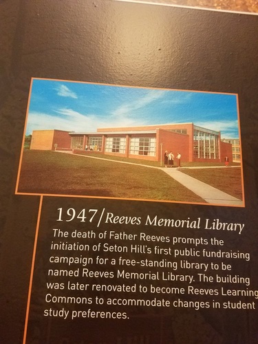 In 1947, Reeves Memorial Library was established