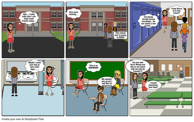 Sample storyboard