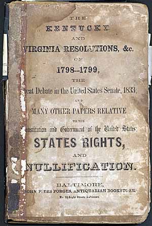 Thomas Jefferson and James Madison wrote the Kentucky and Virginia ...