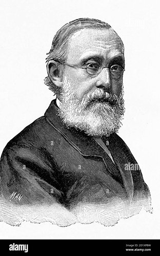 Rudolph Virchow born on Oct 13, 1821