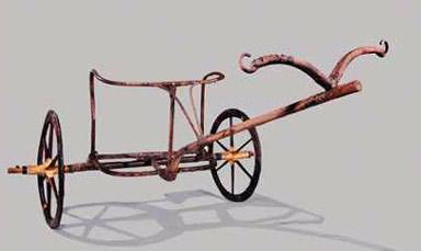 What the first chariot might have looked like.