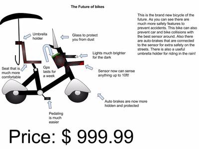 Final model of future bike.