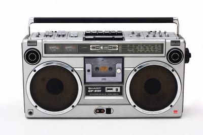 A Boombox from the 80s
