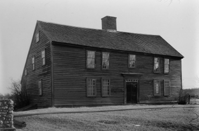 Typical colonial home, from the British colonies (1600s)