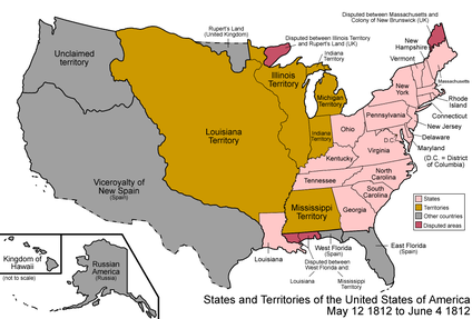 In 1809 Illinois becomes a territory.It was called Illinois country ...