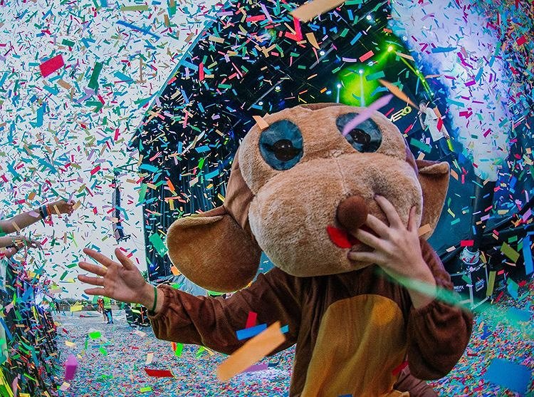 El Monoloco en el festival de verano. Fuente: @soyelmonoloco