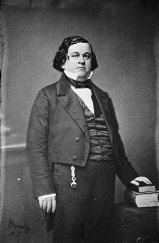 Howell Cobb, photo by Mathew Brady, between 1860 and 1868 (Library of ...