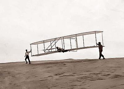 Wright brothers first maned aircraft [First manned aircraft]. (n.d ...