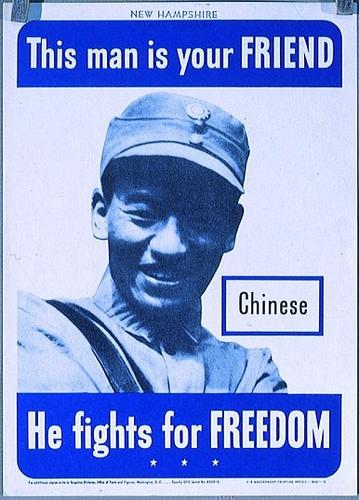 Throughout the 1940s, Americans were strongly encouraged to view China ...