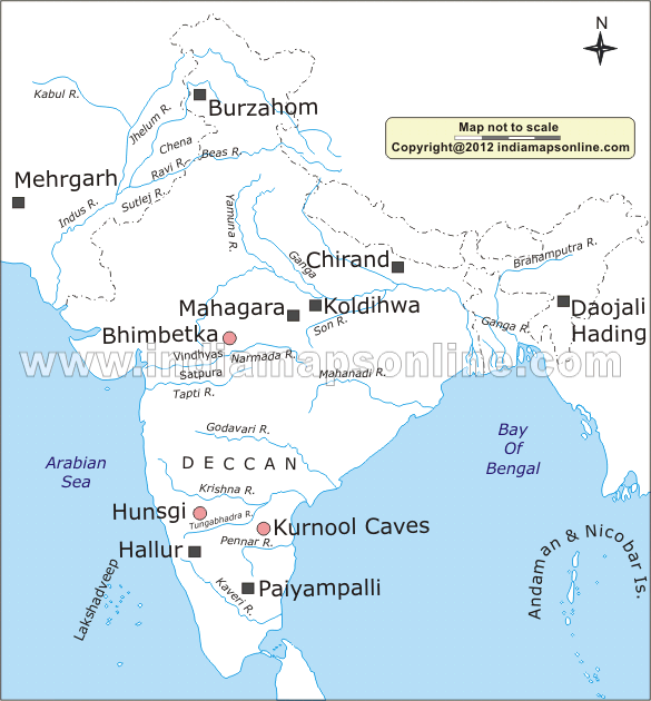 Early stages of where the Paleolithic people were.
