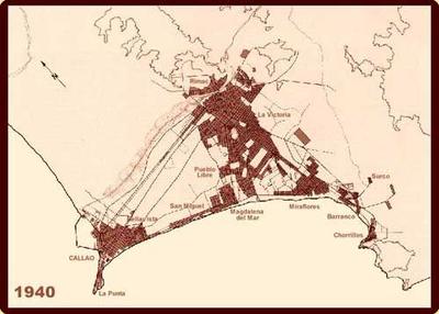 By the year 1940 lima had over half a million people. The city expanded ...