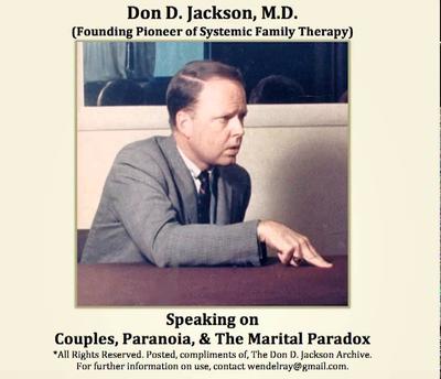 Don Jackson's concept of family homeostasis.