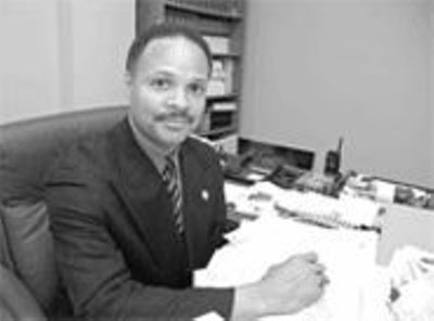 An image of Carl Officer during his time as mayor.