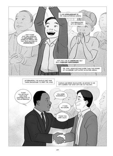 They Called Us Enemy Page 177: George meet Martin Luther King Jr