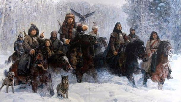 The Huns First Sighting