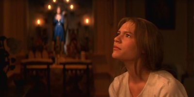 Juliet cries over Romeo's banishment.