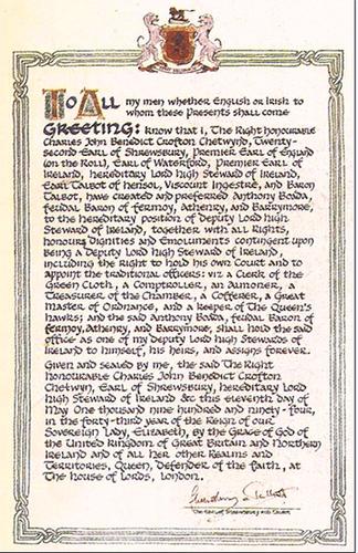 Manorial Contract----- Image sourced from http://homepage.eircom.net ...