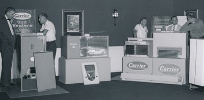 Air conditioners became extremely popular in suburban homes during the ...