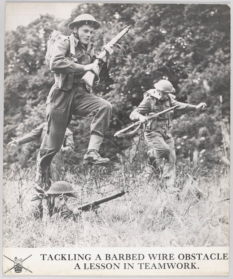 One of 12 photographs of Welbeck College Combined Cadet Force, taken ...