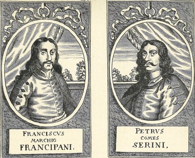 Knez Fran Krsto Frankopan i grof Petar Zrinski, hrvatski ban