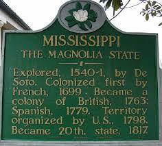 1817: Mississippi became the 20th state.