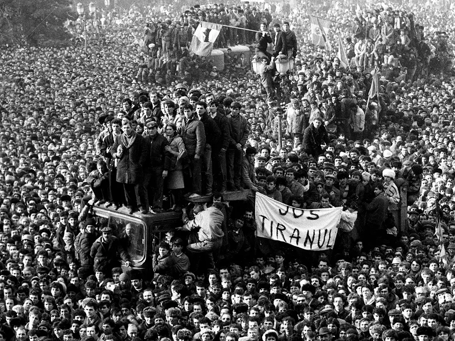 Overthrow of communist rule - 1989