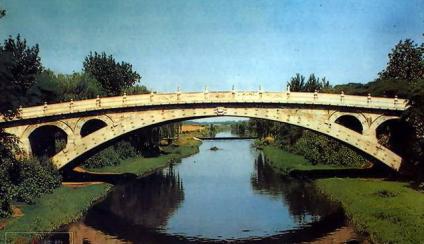 The Zhaozhou Bridge is completed.(605)