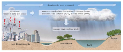 Scrivi la reazione di formazione degli acidi indicati.