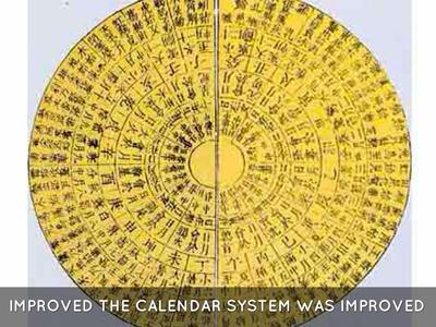 The Shang dynasty calendar selected 12 months each with 30 days and ...