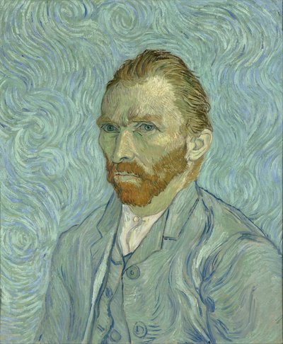 Self-Portrait, 1889, Vincent van Gogh, oil on canvas