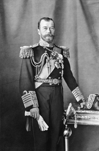 Photo of Tsar Nicholas II. -- Source: Wikimedia Commons
