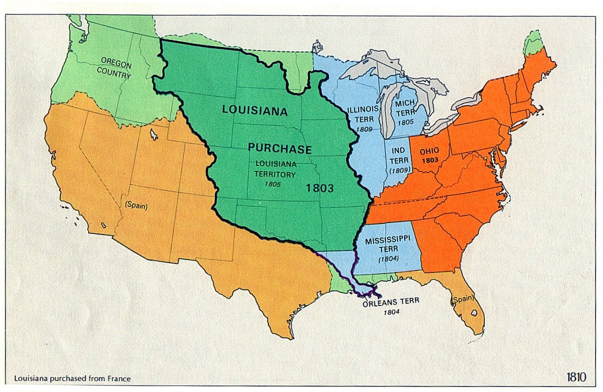 The Louisiana Purchase was the acquisition of the Louisiana territory ...