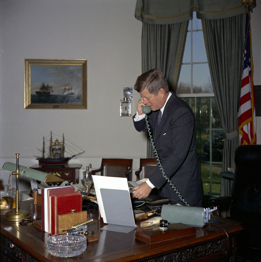 JFK on the phone (NSA)