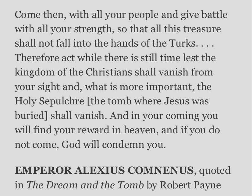 This is the letter that was sent to Pope Urban the second from Emperor ...