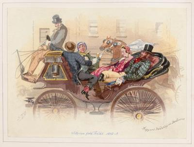 Governor and Mrs Hotham visit the goldfields