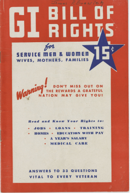 GI Bill 1944