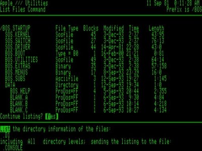 Apple OS - 1978